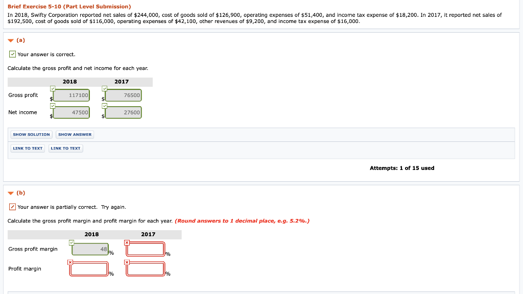 Solved Brief Exercise 5-10 (Part Level Submission) In 2018, | Chegg.com