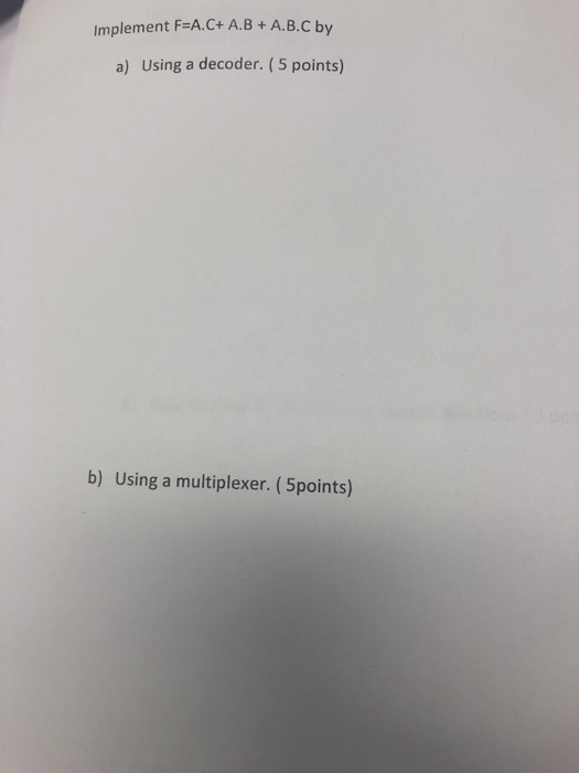 Solved b) Design the 2-bit adder using 1-bit binary Full | Chegg.com