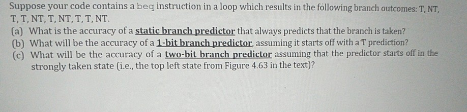 Solved Suppose your code contains a beq instruction in a | Chegg.com