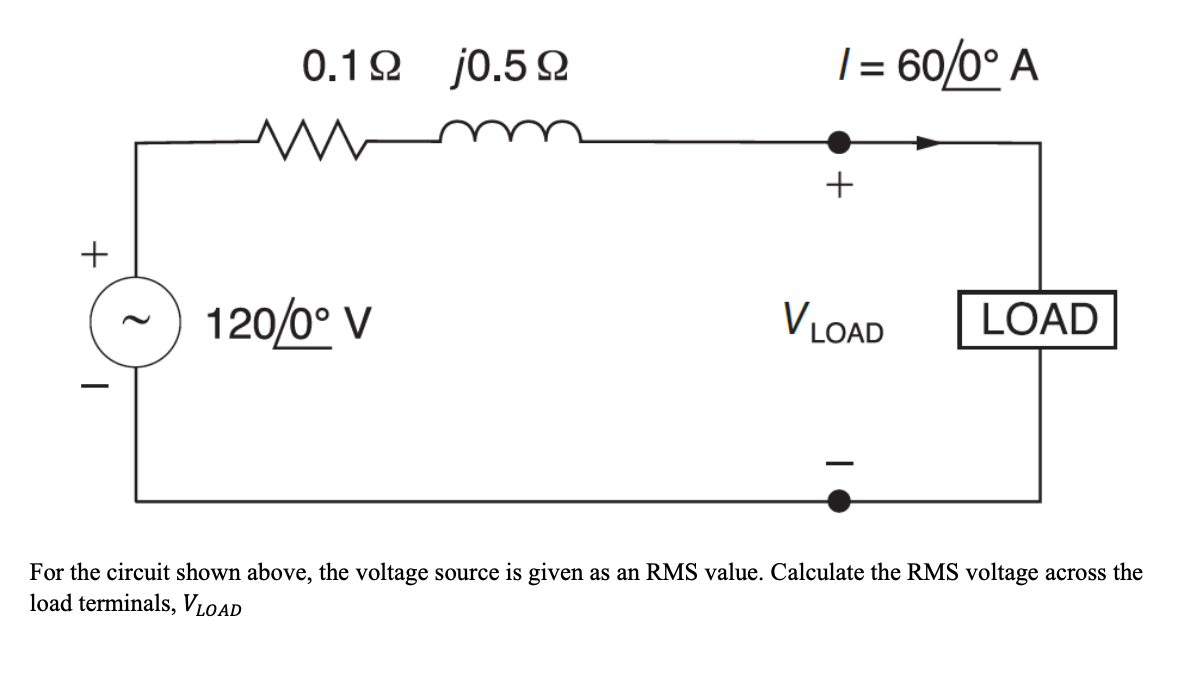 Solved For the circuit shown above, the voltage source is | Chegg.com