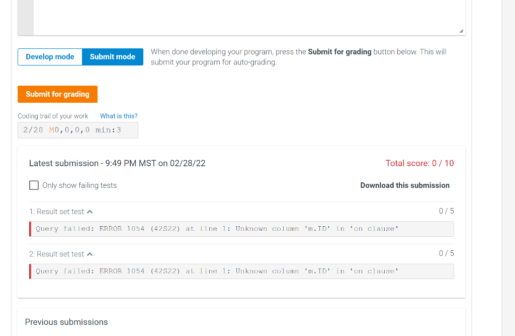 Solved 2.10 LAB - Select employees and managers with inner | Chegg.com