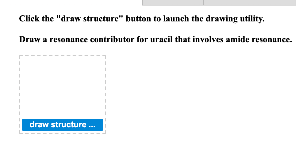Solved Click the "draw structure" button to launch the | Chegg.com