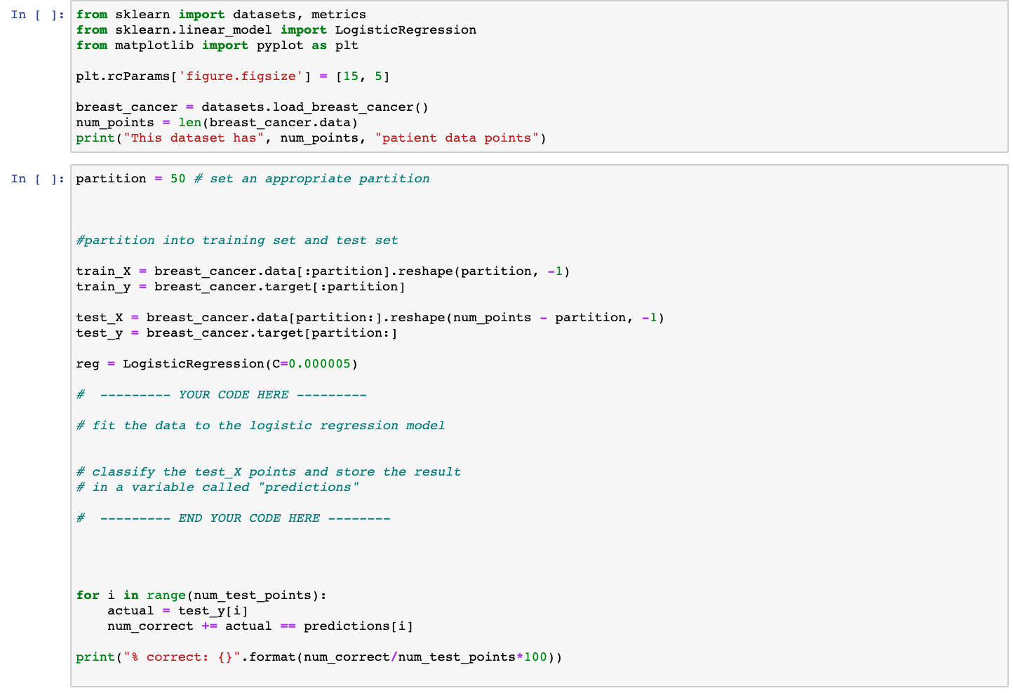 Solved Task 1: Select an appropriate partition size Change | Chegg.com