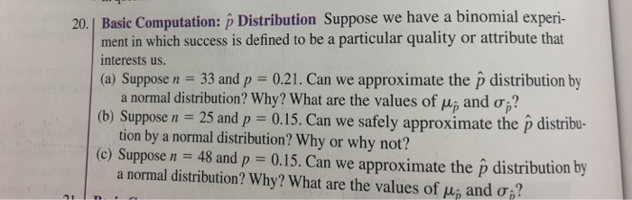 Solved 20.| Basic Computation: p Distribution Suppose we | Chegg.com
