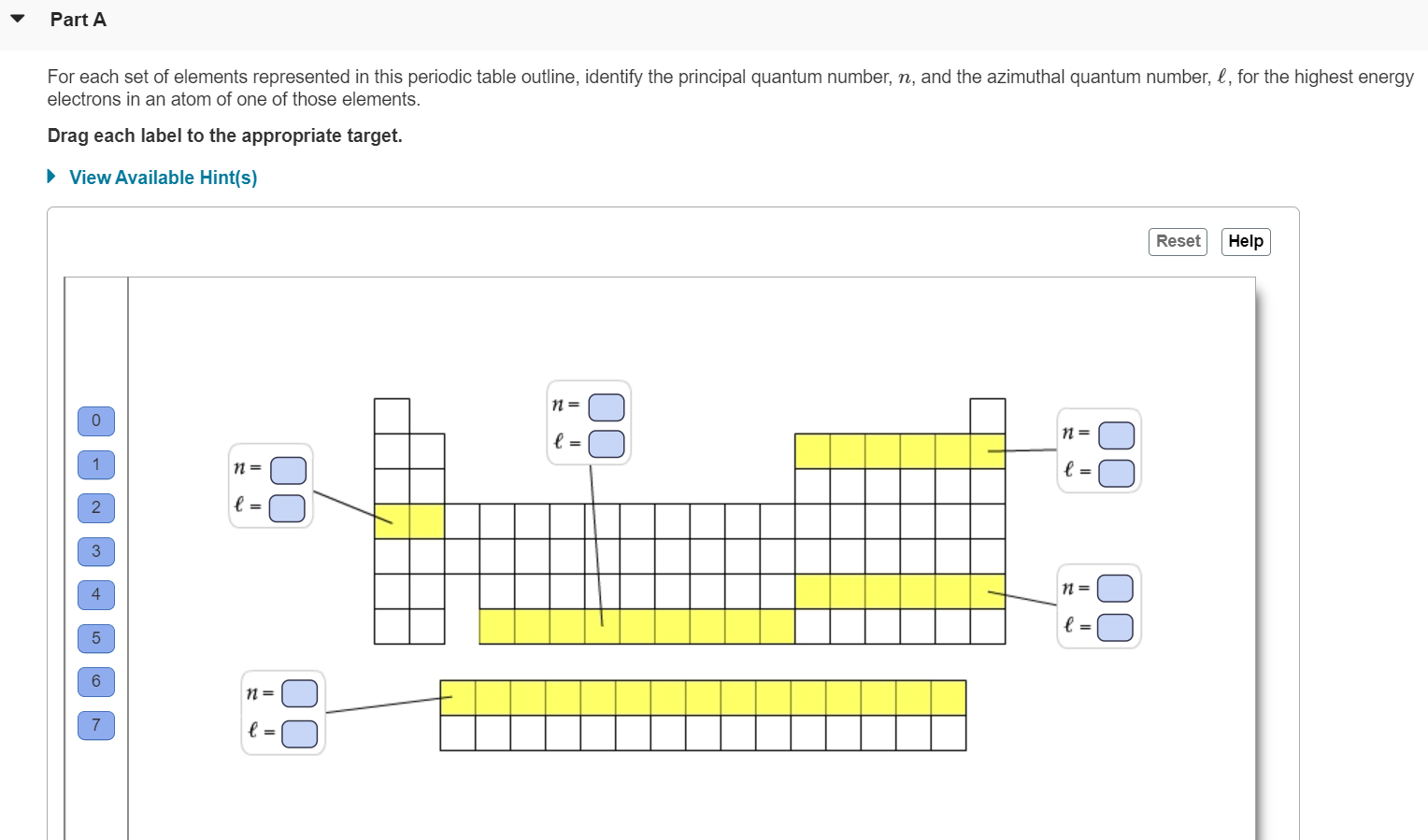 Solved Part A For each set of elements represented in this | Chegg.com