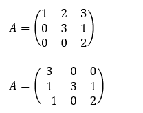 Solved For each of the following matrices, Showing your | Chegg.com