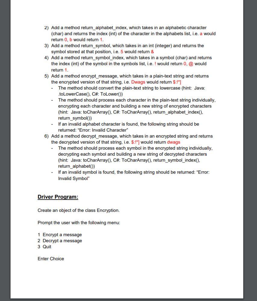 Solved JAVA JAVA JAVA PLEASE! PLEASE MAKE SURE ITS ACTUALLY | Chegg.com