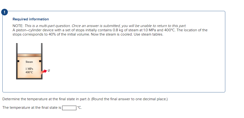 Solved Required information NOTE: This is a multi-part | Chegg.com