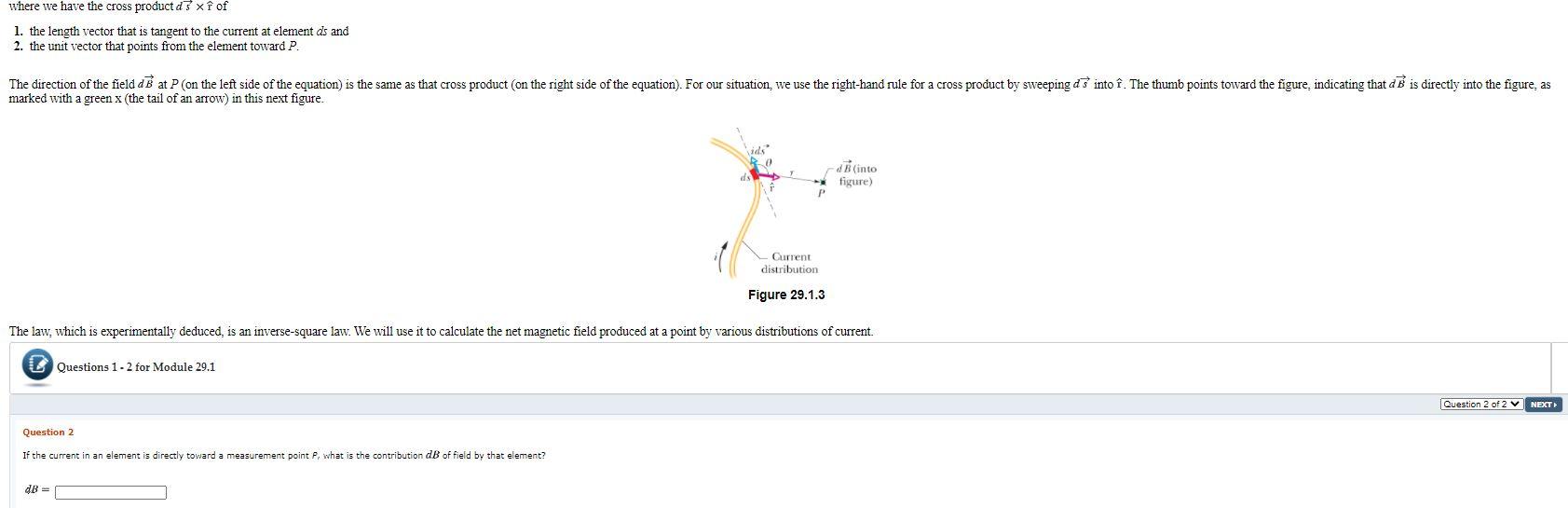 Solved This next figure shows a wire of arbitrary shape | Chegg.com