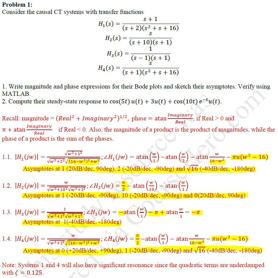 Solved Can you please solve these problems? The solutions | Chegg.com