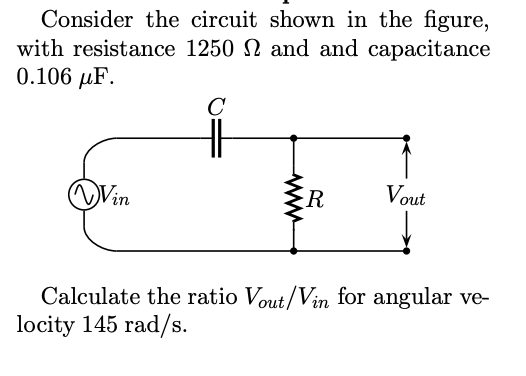 Solved Consider the circuit shown in the figure, with | Chegg.com