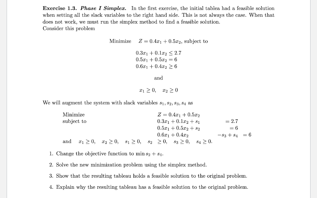 Solved Exercise 1.3. Phase I Simpler. In the first exercise, | Chegg.com