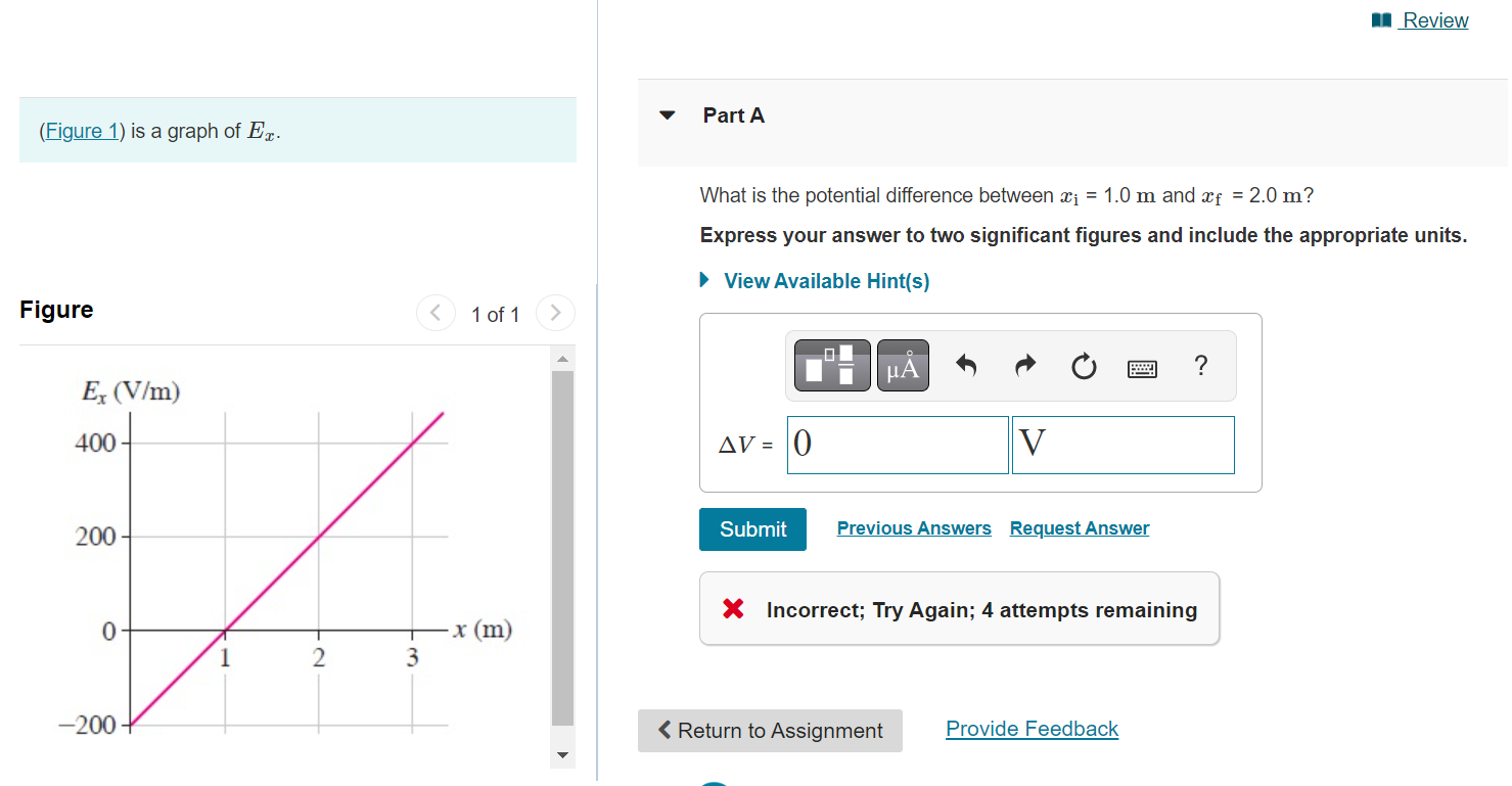 Solved (Figure 1) is a graph of Ex. Part A What is the | Chegg.com