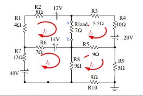 Solved Determine the value of Rload for maximum load power | Chegg.com
