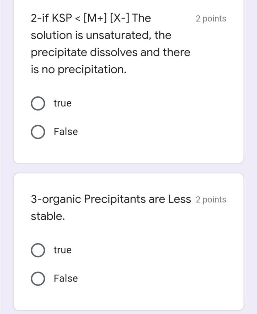 Solved 2 points 2-if KSP