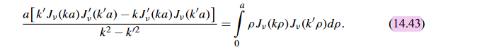 Verify that the orthogonality equation, Eq. (14.44), | Chegg.com