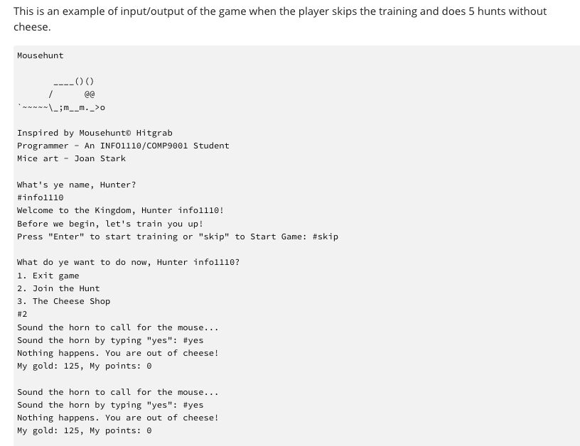 Solved Full Input/Output for Training Module Here is an | Chegg.com