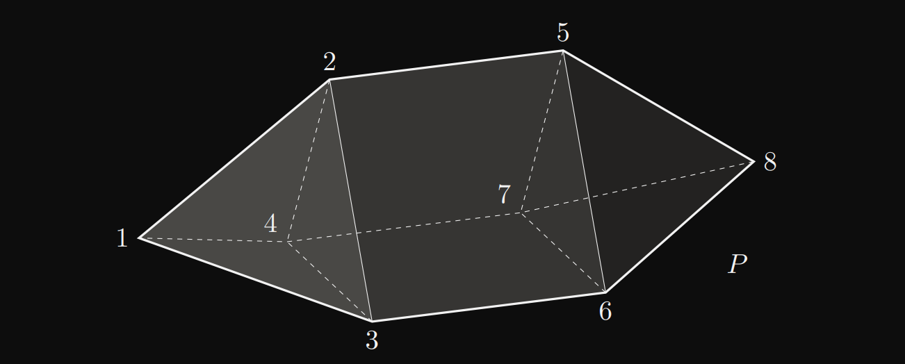 Solved The solid P shown below is composed of an equilateral | Chegg.com