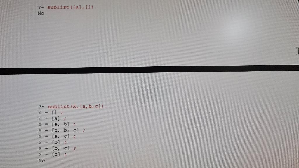 Solved Problem 2 Lists • Question 1 Sublist Write A 7763
