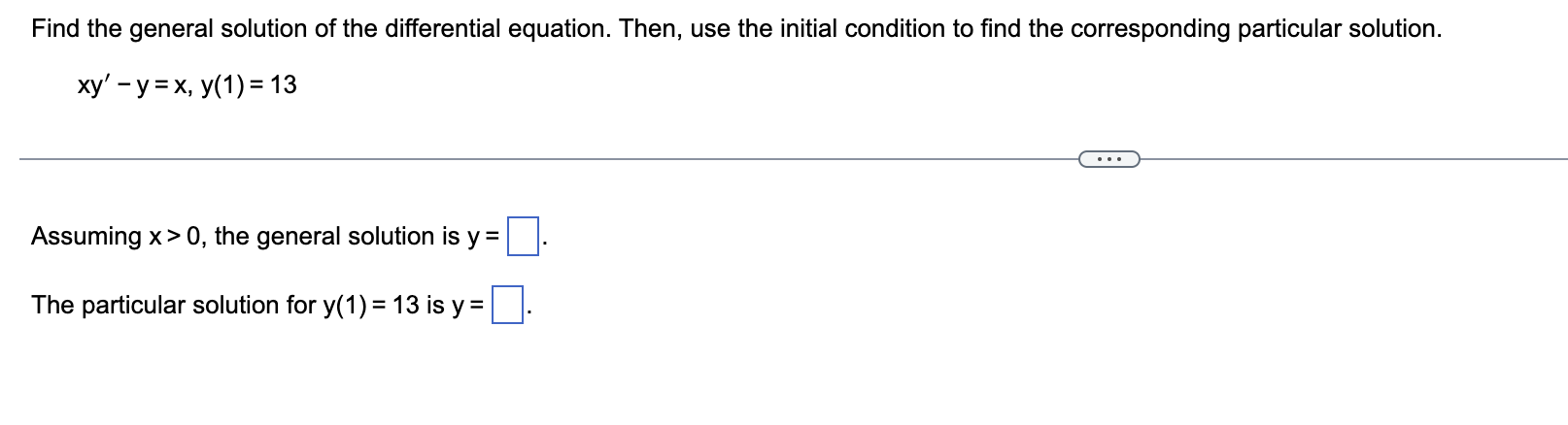 Solved Find the general solution of the differential | Chegg.com