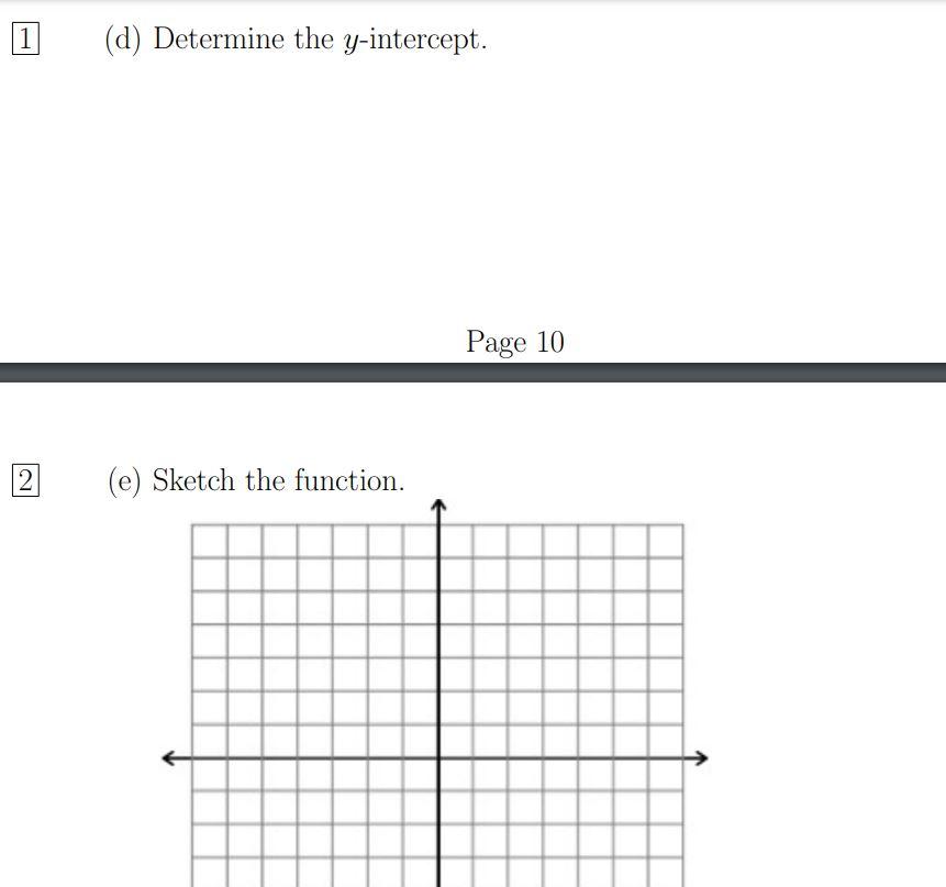 Solved 8. For the function q(x)=2x2−4x−3, (a) Write the | Chegg.com