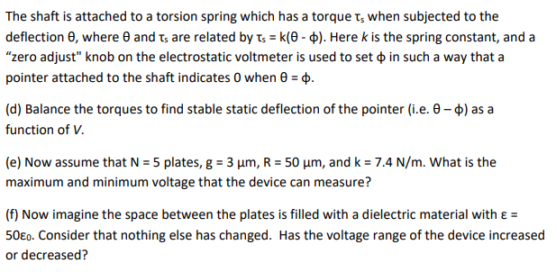The picture shows an example of an electrostatic | Chegg.com