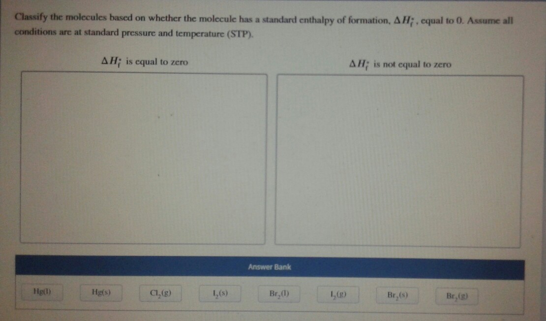 Solved Classify the molecules based on whether the molecule | Chegg.com