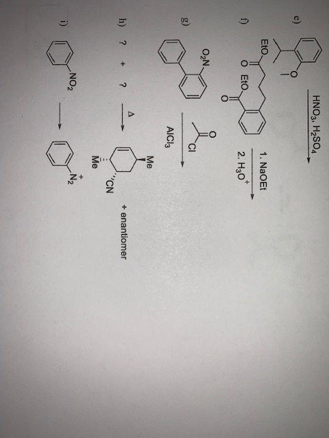 Solved HNO3, H2SO4 Me Me | Chegg.com