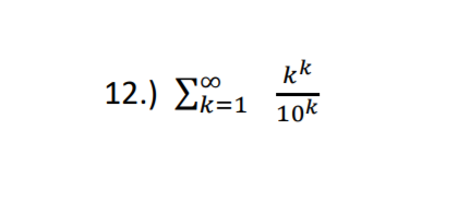 Solved kk 00 12.) 2X=1 k=1 102 | Chegg.com