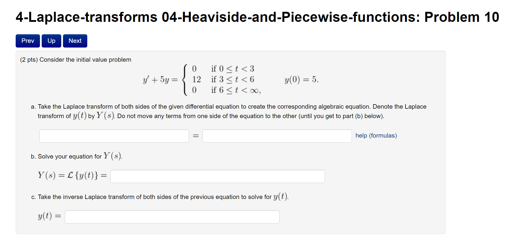 Solved 4-Laplace-transforms | Chegg.com