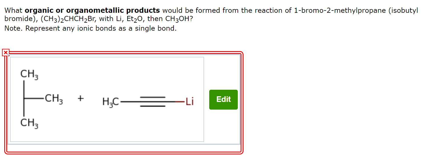 Solved Problem 12.11j What organic or organometallic | Chegg.com