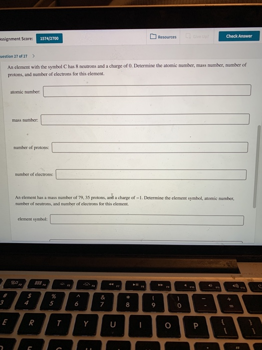 Solved Assignment Score Resources Check Answer 1574/2700 | Chegg.com