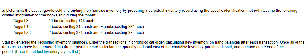 Solved 5. Resourceful Books has the following transactions | Chegg.com