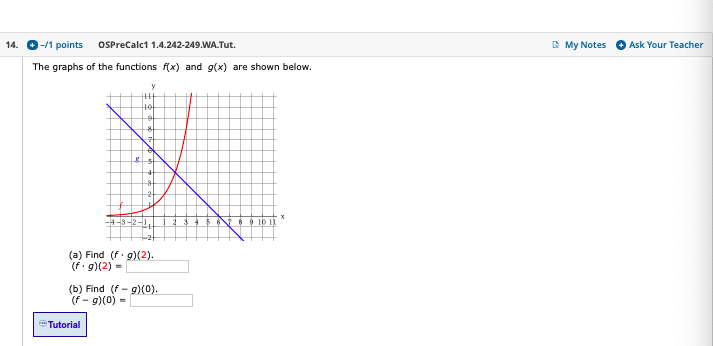 Solved 13. -/1 points OSPreCalc1 1.4.233. My Notes Ask Your | Chegg.com