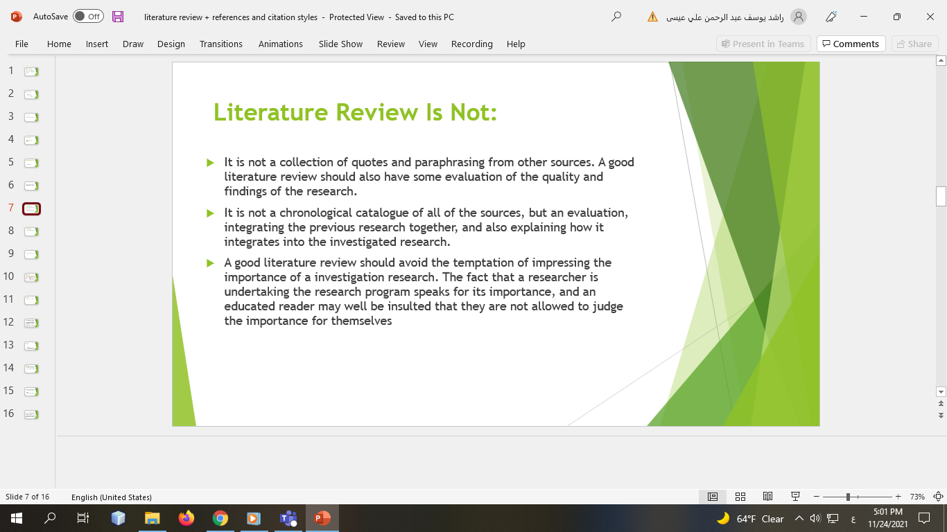 Solved Writing ::! literature review (( visual | Chegg.com