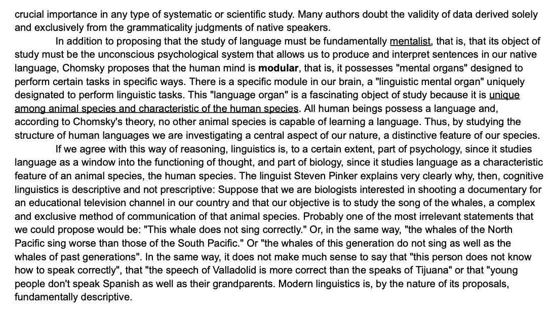 Write four linguistic rules: a prescriptive rule and | Chegg.com