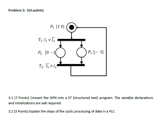 Solved Problem 3: (10 ﻿points)3.1 (7 ﻿Points) ﻿Convert the | Chegg.com