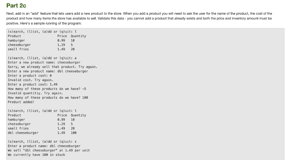 Solved Part 2a Note That The Programs You Will Be Writing Chegg solved-part-2a-note-that-the-programs-you-will-be-writing-chegg