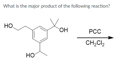 Solved What is the major product of the following reaction? | Chegg.com