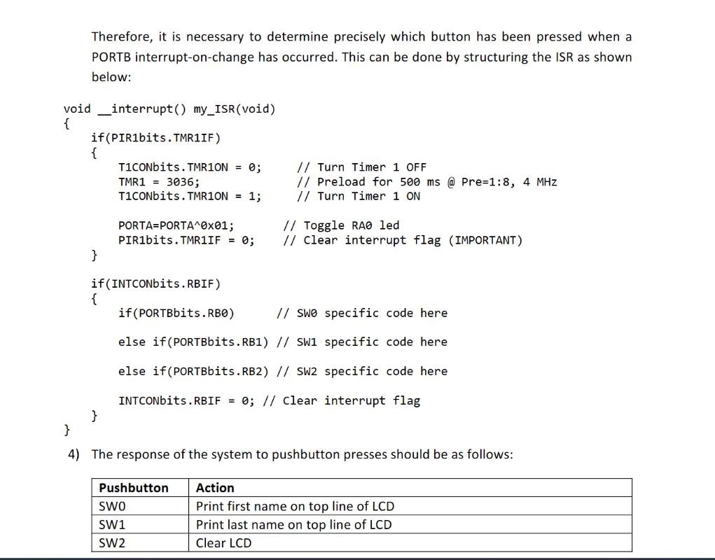 Solved // Filename: Lab8Ex1.c // Version: 1.0 // Date: | Chegg.com
