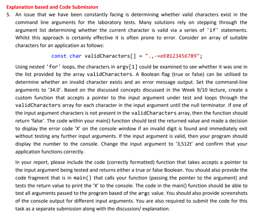 Solved Explanation based and Code Submission 5. An issue | Chegg.com