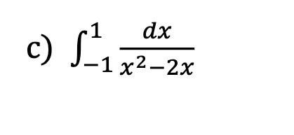 Solved ∫−11x2−2xdx | Chegg.com