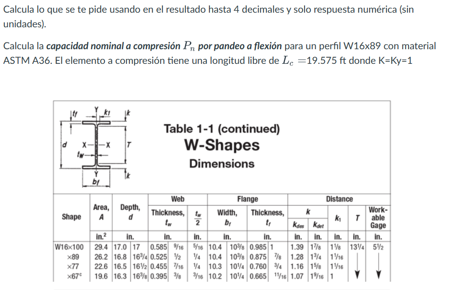 Solved Calcula lo que se te pide usando en el resultado | Chegg.com