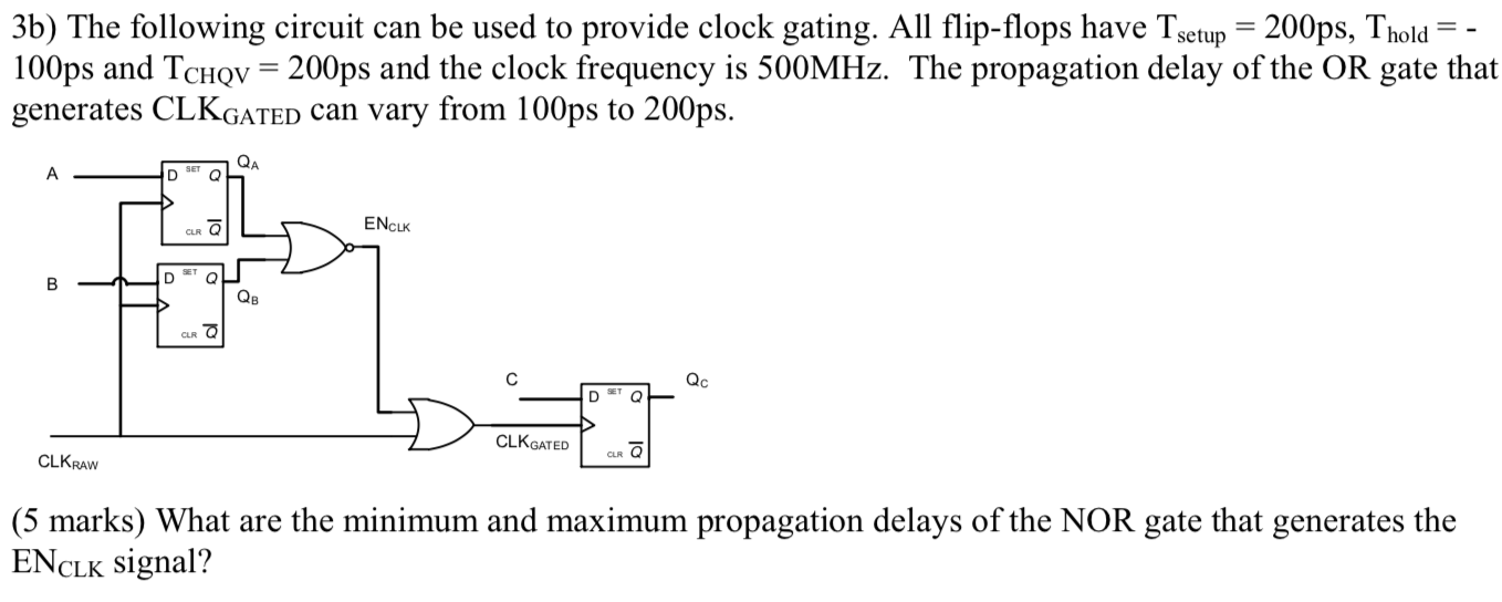 Solved 3b) The following circuit can be used to provide | Chegg.com