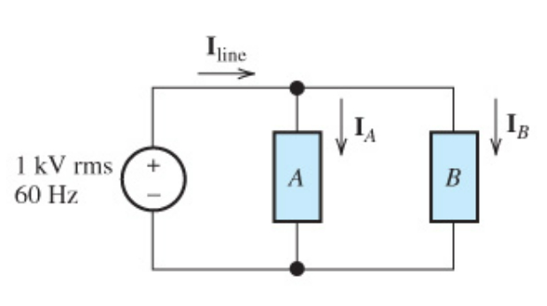 Solved Two loads, X and Y, are connected in parallel | Chegg.com