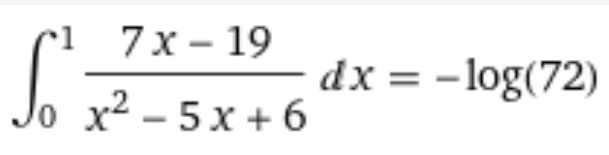 Solved Prove the following through integration by hand. | Chegg.com