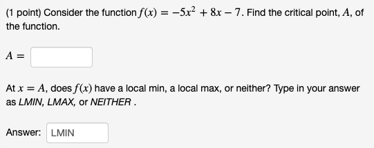 Solved Consider The Function F X 4x2−10x 3 0≤x≤10 The