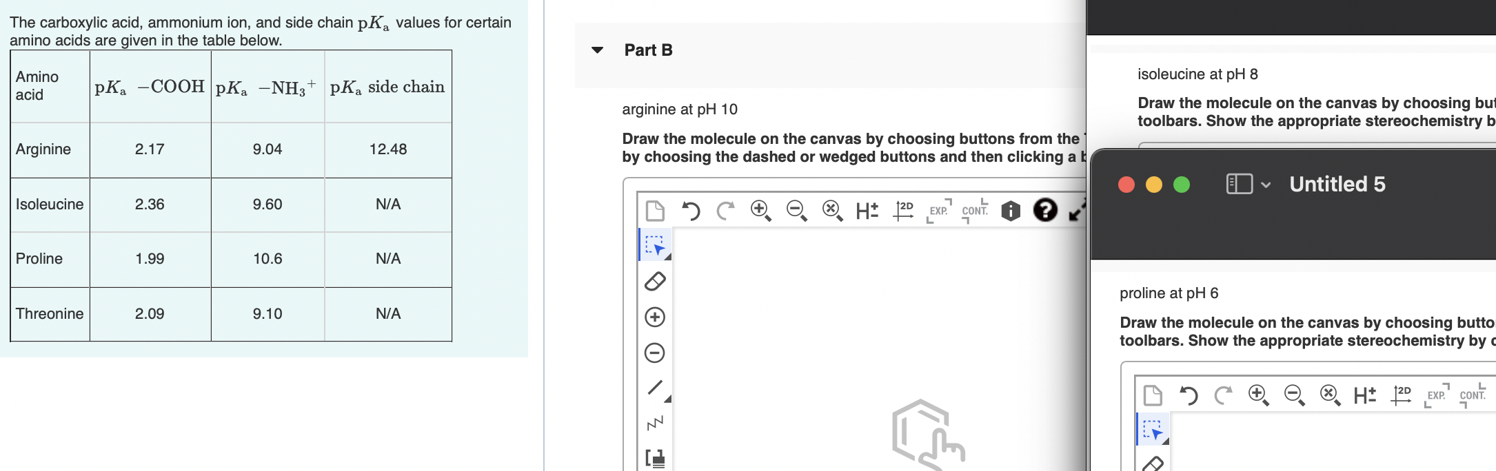 Solved Draw the predominant structure of the following amino | Chegg.com