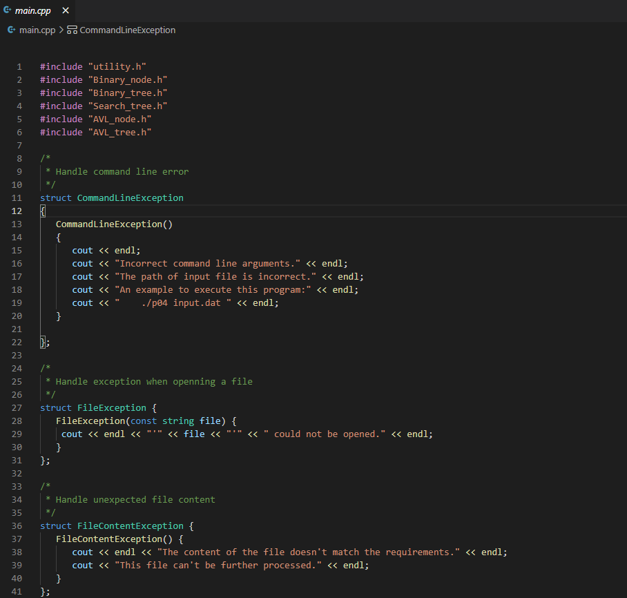 AVL Tree Project help! There are 3 things that need | Chegg.com