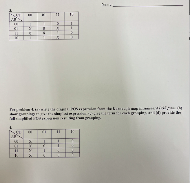 Solved For problems 1-3 map below, (a) write the original | Chegg.com